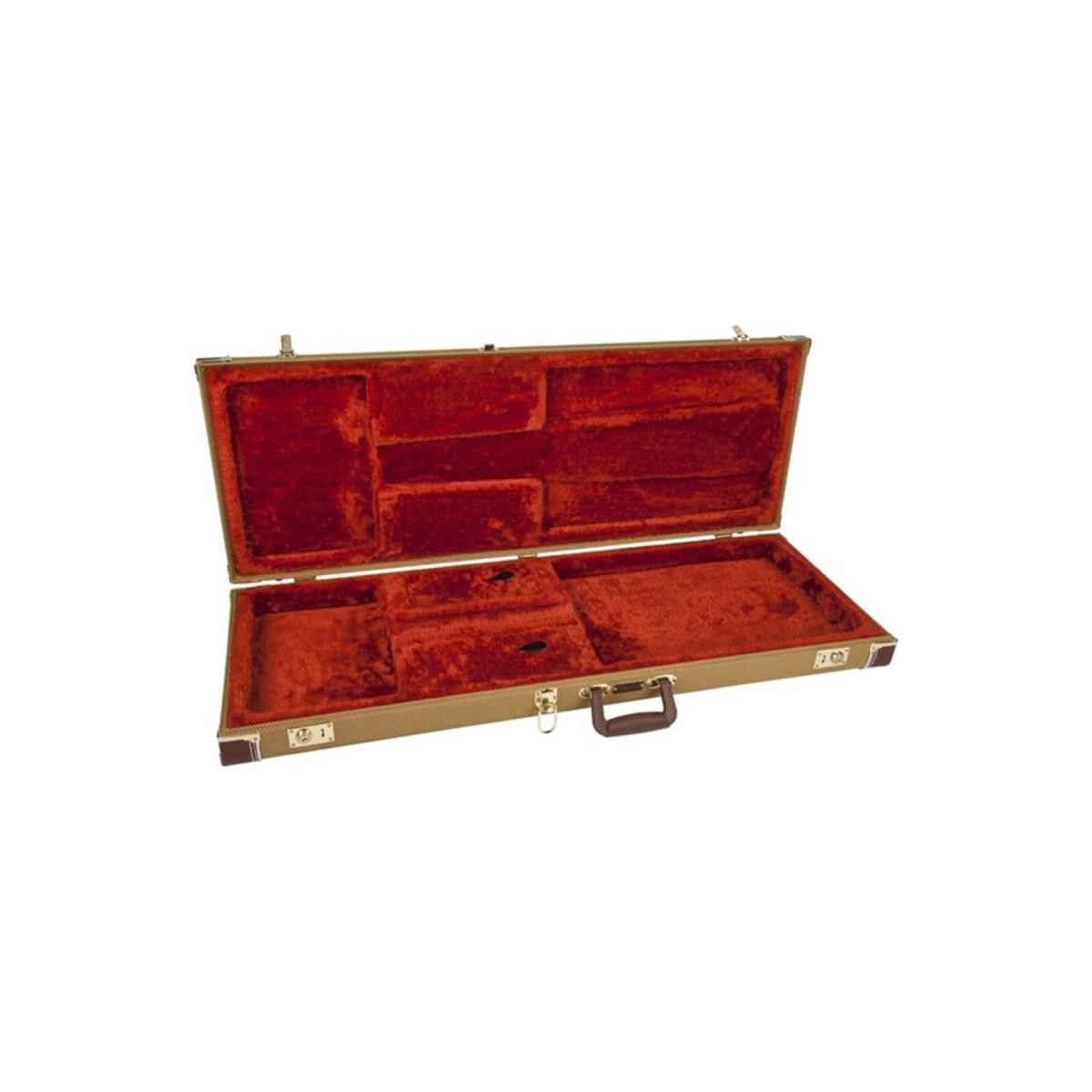 Case para Stratocaster e Telecaster Pro Séries Hardshell - Made in Brazil