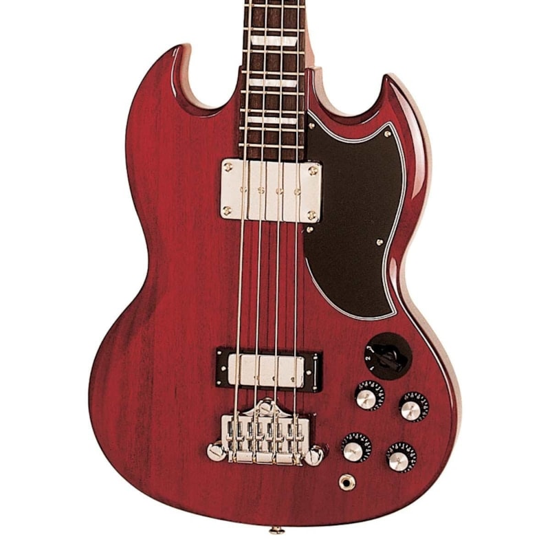 Contrabaixo 4 Cordas EB 3 SG Bass Epiphone - Vinho (Cherry) (CH) - Made ...
